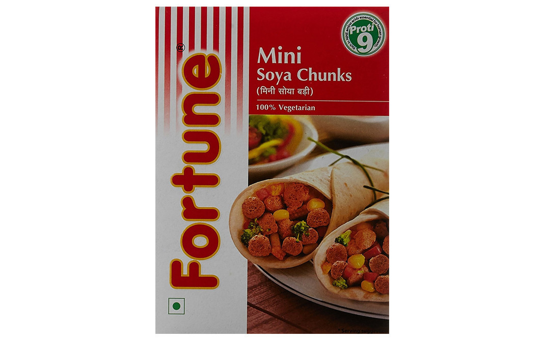 Fortune Mini Soya Chunks - Reviews | Ingredients | Recipes | Benefits ...