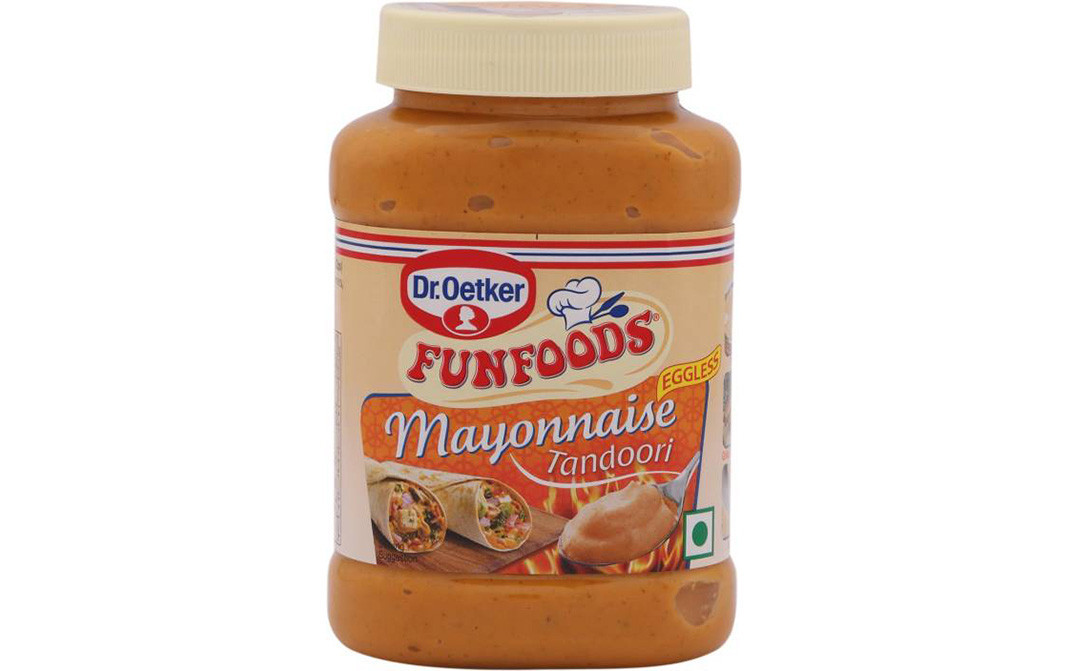 Dr. Oetker Fun foods Eggless Mayonnaise Tandoori Plastic Jar 275 grams ...