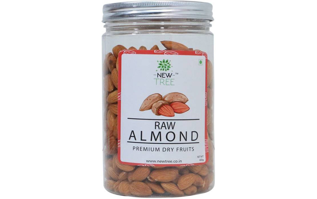 New Tree Raw Almond Jar 400 grams - GoToChef