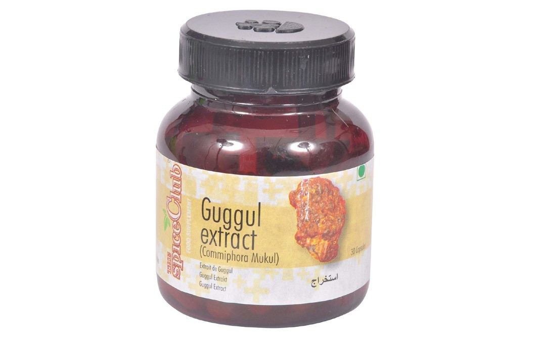 The SpiceClub Guggul Extract (Commiphora Mukul) Glass Bottle 9 Grams ...