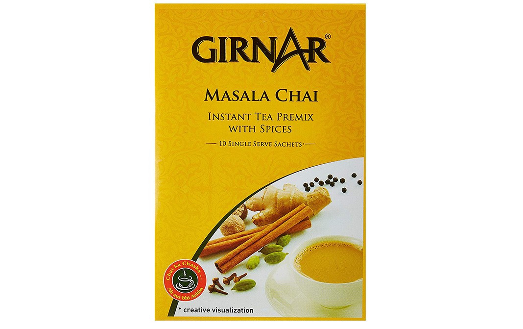 Girnar Masala Chai Instant Tea Premix With Spices Box 10 pcs - Reviews ...