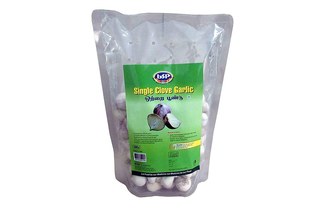 BSP Foods Single Clove Garlic Pack 500 Grams - Reviews | Nutrition ...