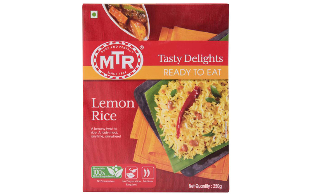 MTR Lemon Rice Box 300 grams - Reviews | Nutrition | Ingredients ...