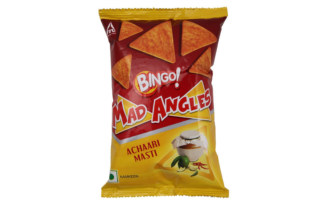 Bingo Mad Angles Achaari Masti Pack 45 grams - GoToChef