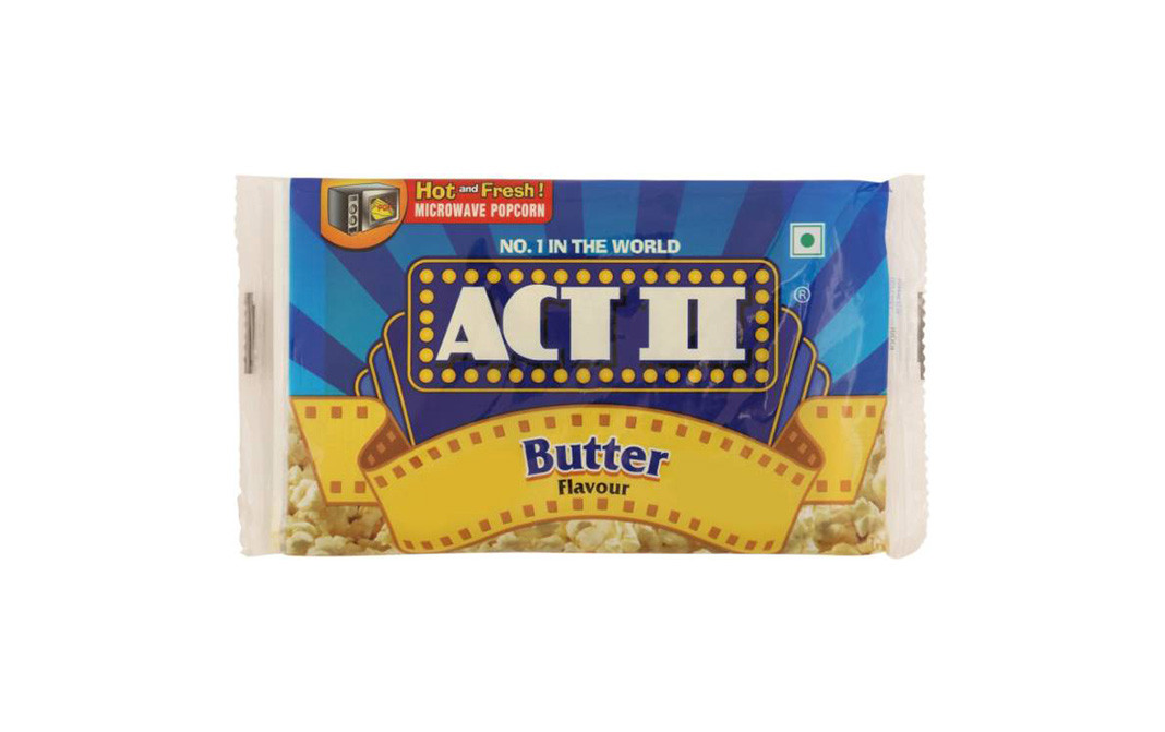 Act II Butter Flavour Popcorn Pack 99 grams - GoToChef