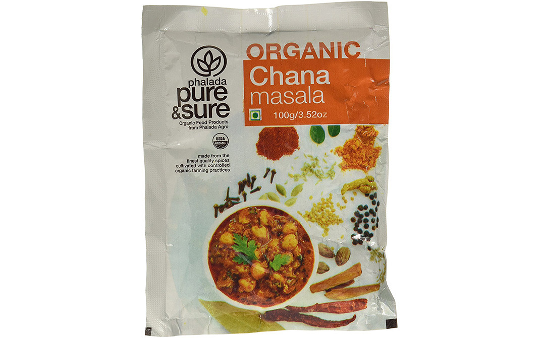 Pure & Sure Organic Chana Masala - Reviews | Ingredients | Recipes ...