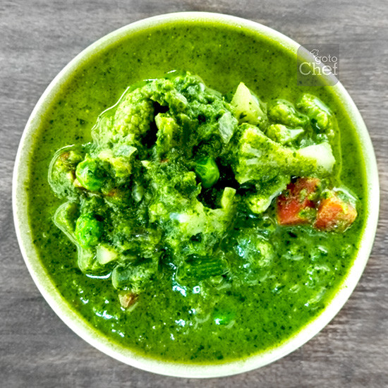 Veg Hariyali Recipe - GoToChef