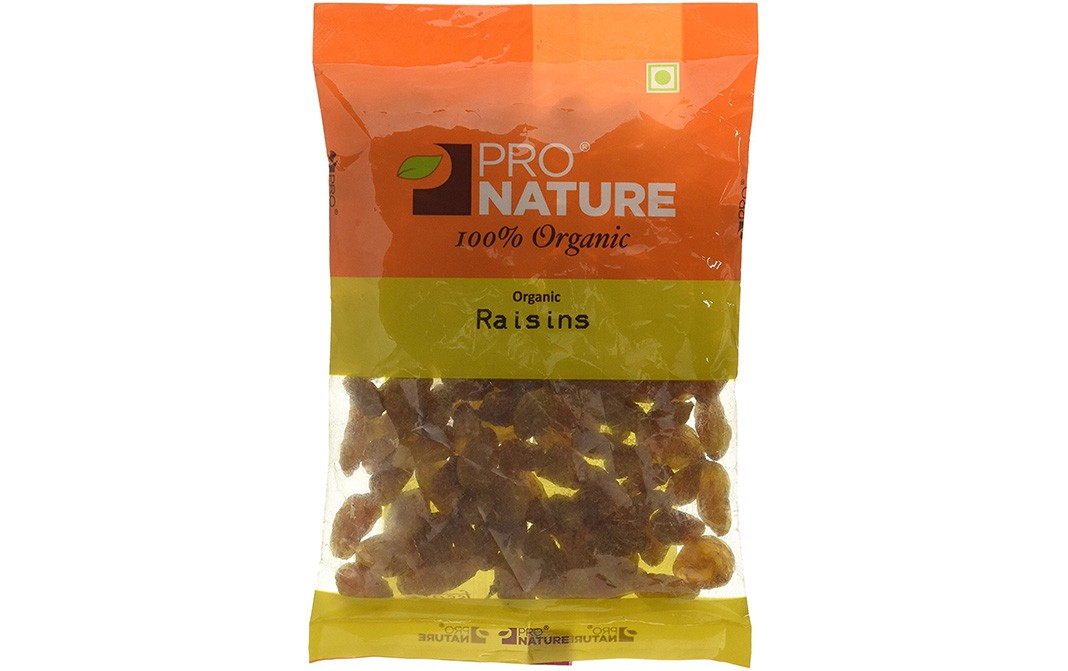 Pro Nature Organic Raisins Pack 100 grams - Reviews | Nutrition ...