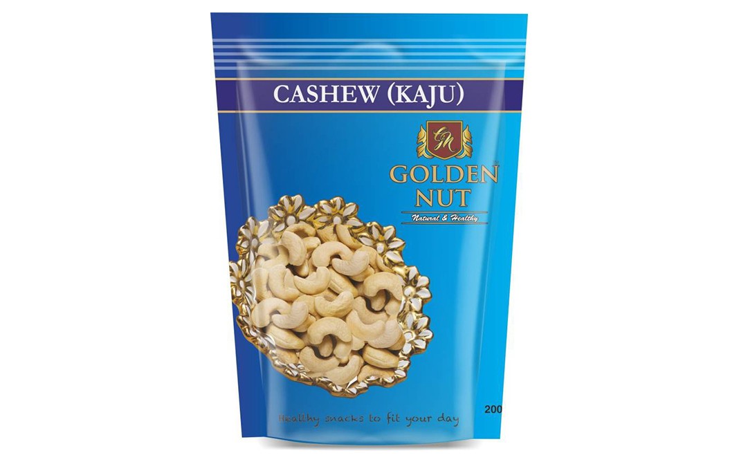 Golden Nut Cashew (Kaju) Pack 200 grams - Reviews | Nutrition ...