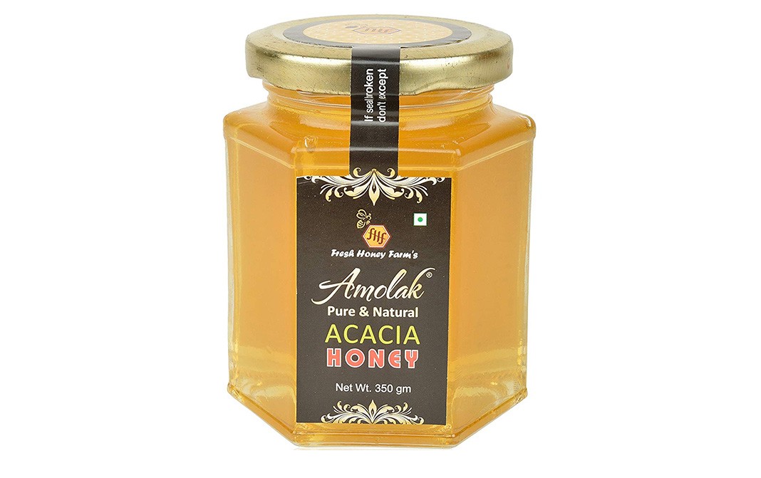 Amolak Acacia Honey Glass Jar 350 grams - Reviews | Nutrition ...