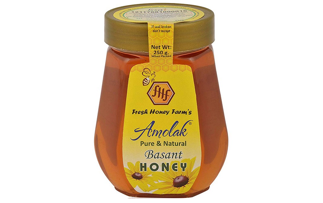 Amolak Basant Honey Jar 250 grams - GoToChef